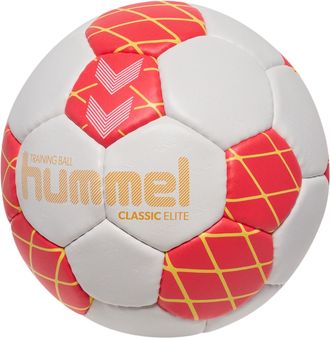 Hummel hmlCLASSIC Elite Handball Trainingsball weissrot, 1 Ohne Geschlecht