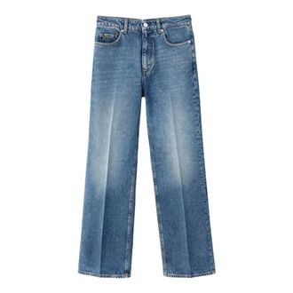 Nine In The Morning Franca Trumpet Pant - - Jeans - Damen - Blau - W27