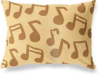 Bonamaison Le Jardin du Lin Kissen Zierkissenbezug Brauntöne Kissenbezug, Weich Bequem, Für Zuhause Autos Büro Sofa Wohnzimmer Couch Schlafzimmer Dekor, 35x50 Cm