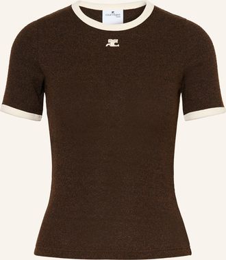 Courr&egrave;ges T-Shirt Heather braun