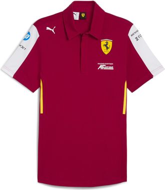 Puma Polo Scuderia Ferrari LMH Homme, V&ecirc;tements, Rouge, XXL