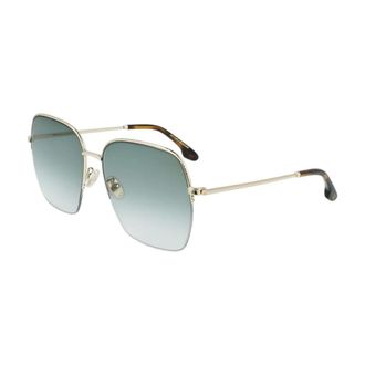 Victoria Beckham Femme, Accessoires, Jaune, Taille: ONE Size Metal Frame Lunettes de soleil