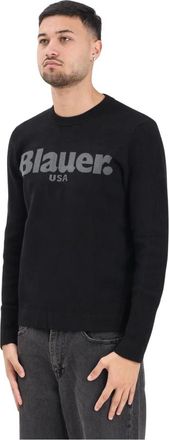 Blauer Homme, Pulls, Noir, Taille: L Alleyne Crewneck Sweater