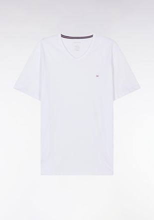 Eden Park Pyjama Court En Jersey De Coton Gris Short À Micromotifs