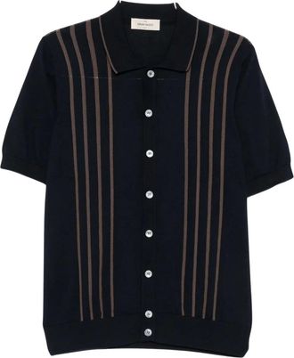 Gran Sasso Homme, Tops, Bleu, Taille: XL 598C Camicia