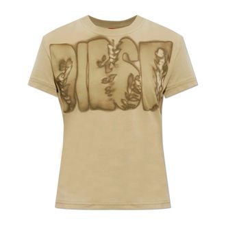 Diesel Damen, Oberteile, Beige, XLGr&ouml;&szlig;e
