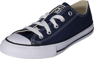 Converse Jungen Unisex Kinder C. Taylor All Star Youth OX 3J2 Low-Top, Blau (Navy), 27 EU