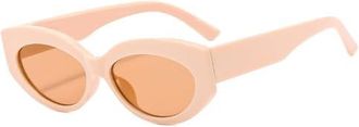 Generic Lunettes De Soleil D&eacute;coratives For Hommes Et Femmes, Monture Fine, Id&eacute;ales For Les Vacances, Activit&eacute;s Plein Air Le Sport(Beige)