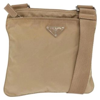Prada Sac bandouli&egrave;re Pre-owned - Femme - Pre-owned - Beige - Taille: ONE Size