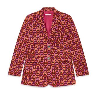 Maliparmi Maliparmi, Femme, Vestes, Multicolore, Taille: 36 FR Rolling Chain Jacket