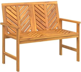 vidaXL Vidaxl - Banc de jardin 109 cm bois massif dacacia