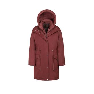 Moorer Femme, Manteaux, Rouge, Taille: 40 FR Alimena-Le