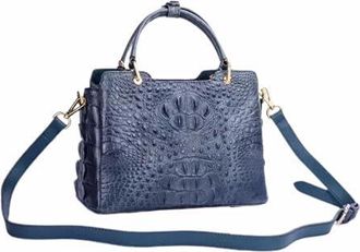 Generic Sac cabas pour femme en cuir dalligator v&eacute;ritable, v&eacute;ritable sac &agrave; main en cuir de crocodile exotique, sac bandouli&egrave;re pour femme