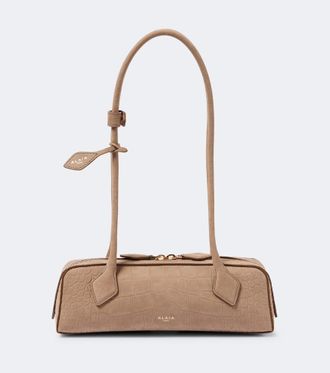 Alaia Ala&iuml;a Sac Le Teckel Small en cuir emboss&eacute;