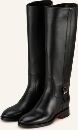 Santoni Stiefel Hermi schwarz