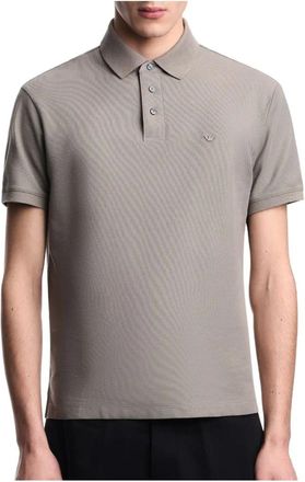 Emporio Armani Homme, Tops, Gris, Taille: 2XL Polo Em005251 Af10497