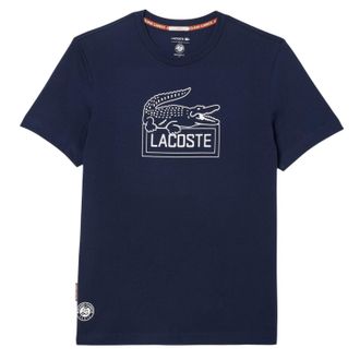 Lacoste Roland Garros Edition T-Shirt f&uuml;r Herren (Blau)