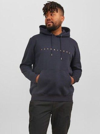 Jack & Jones Plus Size Kapuzensweatshirt JJESTAR JJ SWEAT HOOD NOOS PLS Baumwollmischung, relaxed fit