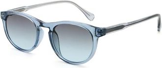 Generic Lunettes De Soleil R&eacute;tro Tendance For Femmes, Photos De Rue Et Hommes, Lunettes De Soleil De Sport Et De Vacances(Blue)
