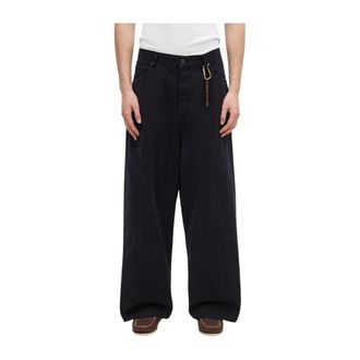 Darkpark Ray Wide Hosen - - Trousers - Herren - Blau - W33