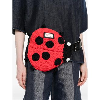 Charles Jeffrey Loverboy Quilted Cotton Belt Bag - Red