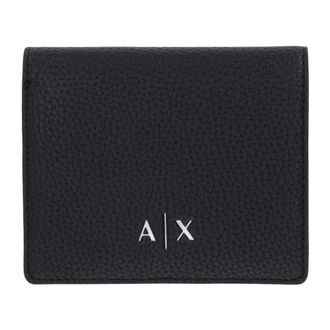 A|X Armani Exchange Femme, Accessoires, Noir, Taille: ONE Size Mini Wallet