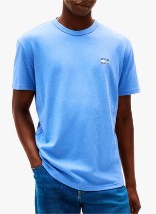 Tommy Hilfiger T-shirt col rond manches courtes logo brod&eacute;