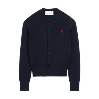 Ami Cardigans - - Knitwear - Damen - Blau - S