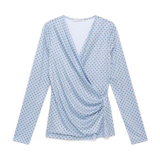 Maliparmi Jersey-T-Shirt mit Mikromuster - - Tops - Damen - Mehrfarbig - XL
