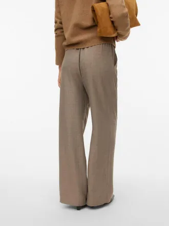 Vero Moda Schlupfhose VMMELANEY HW LOOSE PANT WVN GA NOOS Kunstfaser, loose fit
