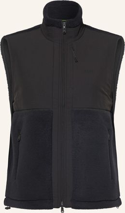 HUGO BOSS Fleeceweste Sveedy schwarz