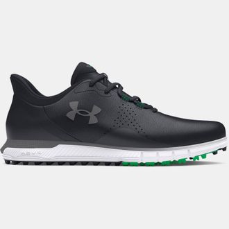 Under Armour Drive Fade Spikeless Golfschuhe für Herren Schwarz / Schwarz / Titan Grau 42.5