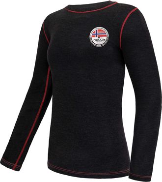 Nebulus High-End Thermo-Shirt 100% Merino Meri Damen (Model: P5771 - Damen, schwarz; Größe: XS/S) FBA