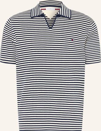 Tommy Hilfiger Strick-Poloshirt blau