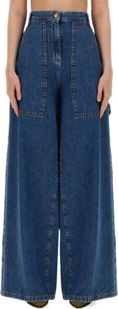 Etro Femme, Jeans, Bleu, Taille: W27 Wide Jeans
