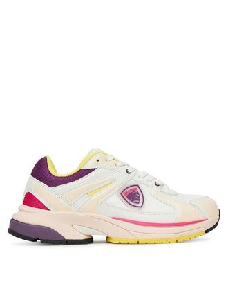 Blauer Sneakers S5MOON01/MES Weiß