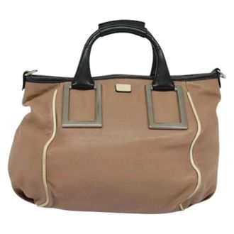 Chlo&eacute; Sac &agrave; main Pre-owned Ethel - Femme - Pre-owned - Rose - Taille: ONE Size