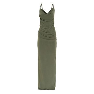 Coperni Femme, Robes, Vert, Taille: 36 FR Logo Dress
