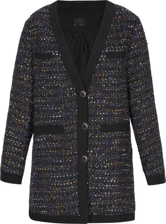 Dreimaster Dreimaster Blazer Frauen Lila Mehrfarbig