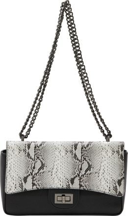 Faina Klappentasche Klappentasche Frauen schwarz-wei&szlig;