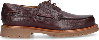 Heinrich Dinkelacker Slipper & Pantoletten - Bootsschuh Miami Plain T - Gr. 41,5 (EU) - in Rot - f&uuml;r Damen