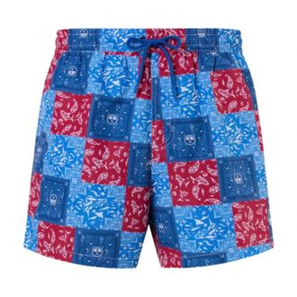 North Sails Strand Boxershorts mit Grafikdruck - - Swimwear - Herren - Mehrfarbig - XL