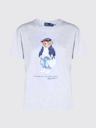 Polo Ralph Lauren T-Shirt POLO RALPH LAUREN Femme couleur Gris 1
