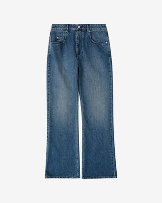 Isabel Marant Pantalon Belvira - Femme - Bleu - Taille 32 - Marant Étoile