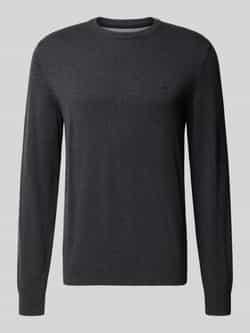 Christian Berg Regular Fit Strickpullover aus Baumwoll-Woll-Mix