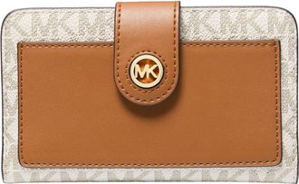 Michael Kors 32S4G0KF6B-149 MD TAB PCKT BIFOLD Women VANILLA/ACRN Size One Size