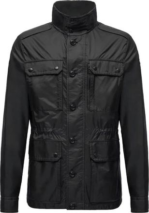Moncler Wasserabweisende Field Jacket mit Kapuze - - Jackets - Herren - Schwarzk - S
