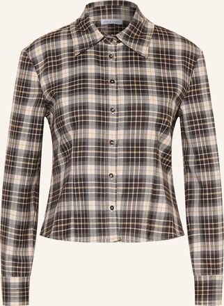 Mrs & Hugs Mrs & Hugs Hemdbluse Aus Flanell braun