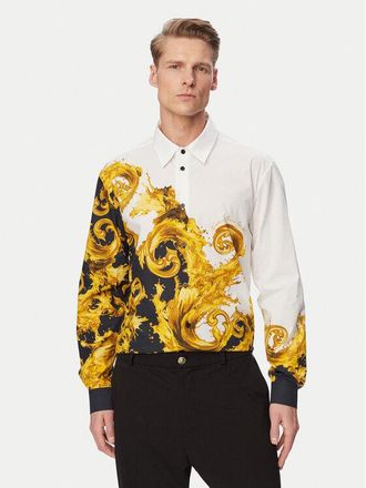 Versace Jeans Couture Hemd 80GAL2RB NS784 Wei&szlig; Regular Fit
