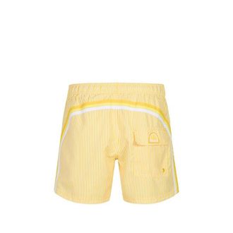 Sundek Short de bain ray&eacute; &agrave; d&eacute;tail arc-en-ciel